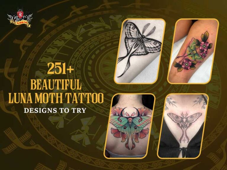 251+ Beautiful Luna Moth Tattoo Designs To Try In 2026